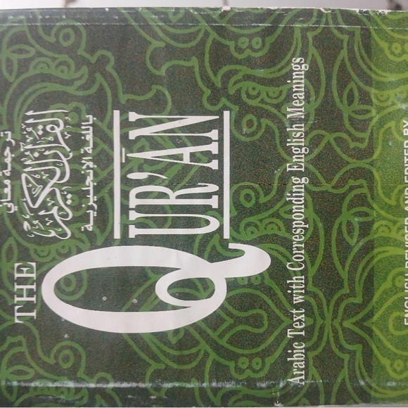 Other | Green Quran With English Meanings | Poshmark